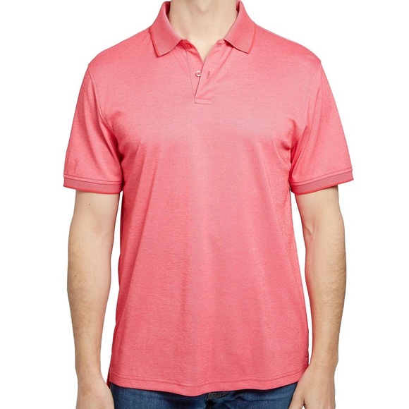 member’s mark | Shirts | Members Mark Mens Cotton Polo Shirt Coral ...